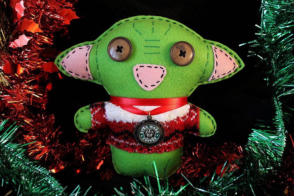 Poupée de Noël - Bébé Yoda - Locket Voodies